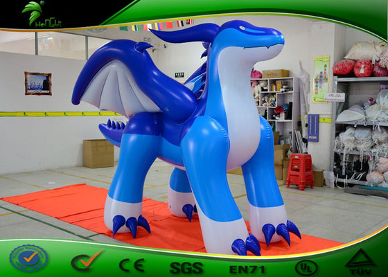 Flying Inflatable Dragon Pool Toy Inflatable Blue Dragon EN14960