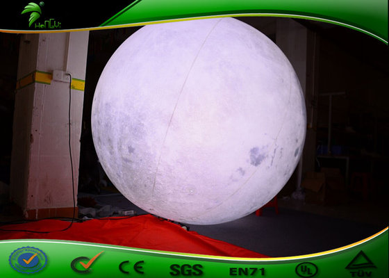 OEM Giant Inflatable Moon Ball Balloon With Led Light For Event