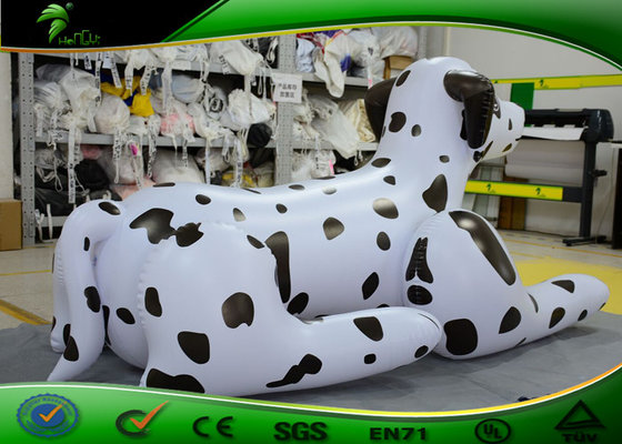 Beautiful Customised Spotty Inflatable Dog , Inflatable Toy ASTM