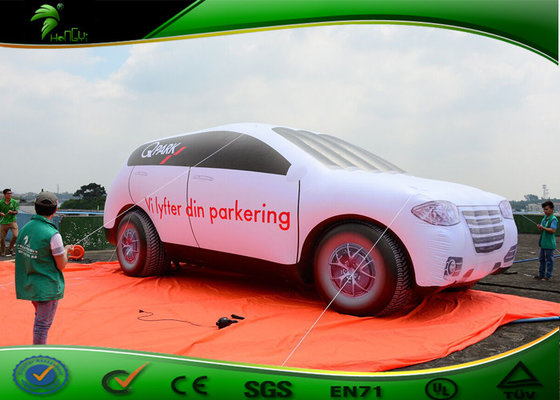 M1 Standard Inflatable Advertising Balloons PVC White Inflatable Vehicle