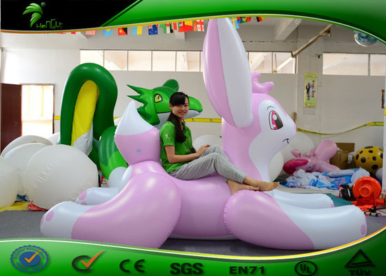 Inflatable Rabbit Toy Inflatable Cartoon Characters 2m Pink