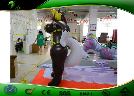 Man Inflatable Cartoon Characters Graceful Skin Color Inflatable Sexy Girl