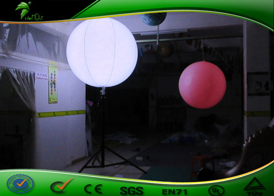 Customized Inflatable Stand Light Balloon With Adjustable Steel Tripod For Party