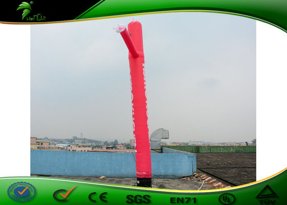 Strength Durability Attractive Red Inflatable Air Dancers For Outdoor Event