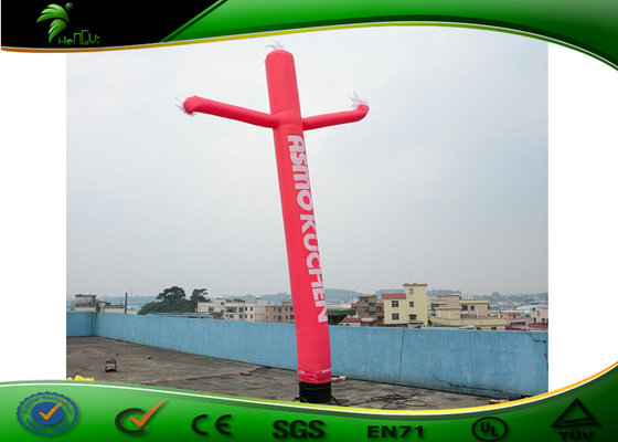 Strength Durability Attractive Red Inflatable Air Dancers For Outdoor Event