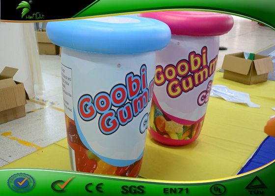 Giant Candy Inflatable Advertising Balloons Inflatable Replica Bottle