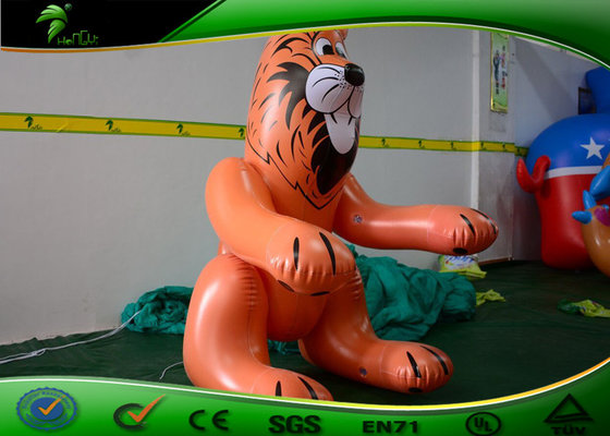 UV Printing Inflatable Cartoon Characters Gaint Inflatable Cartoon Lion Toy