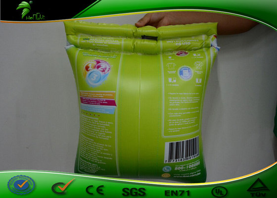Advertising Inflatable Shapes Washing Powder Laundry Detergent With Printing