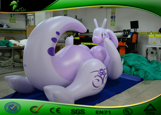 PVC 0.04mm Professional Custom Inflatable Advertising Dragon For Decorate