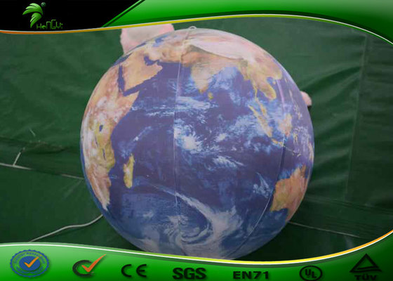 Customized Inflatable Earth / Solar System Planet Ball / Inflatable Planet With LED Light