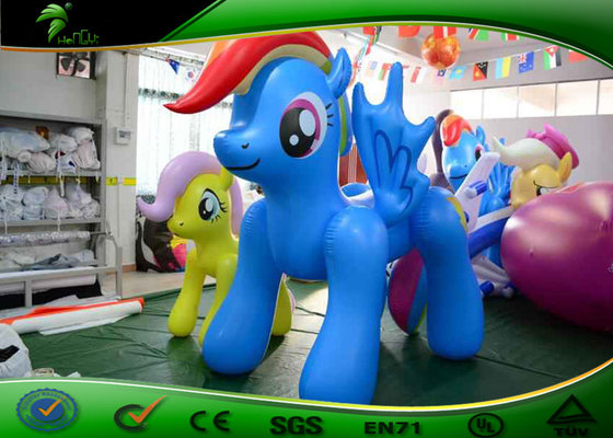 Inflatable Cartoon Characters , Customized Inflatable Lovely Horse Toy , Inflatable Horse Animal For Kids