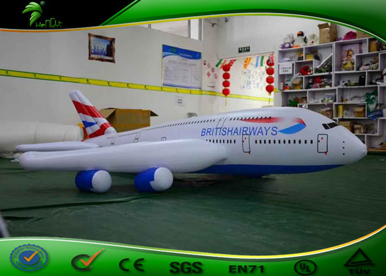 Outdoor Inflatable Plane , Inflatable Plance Model Digital Silking Printing