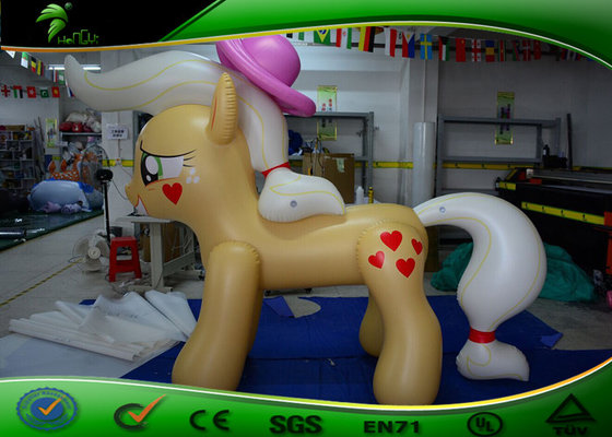 Lovely Unique Inflatable Foal , Cusom Inflatable Cartoon Toy For Advertising
