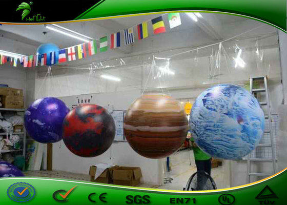 PVC Inflatable Advertising Baloon / Inflatable Nine Planets Ball / Inflatabale Planete