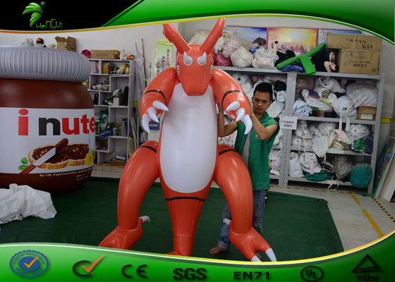 Advertising Inflatable Dragon Yellow Cartoon / Animal / Model  Dragon