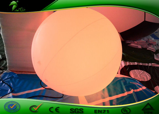 LED Changable Light Decorations Inflatable Lighting Balloon For Decoraion