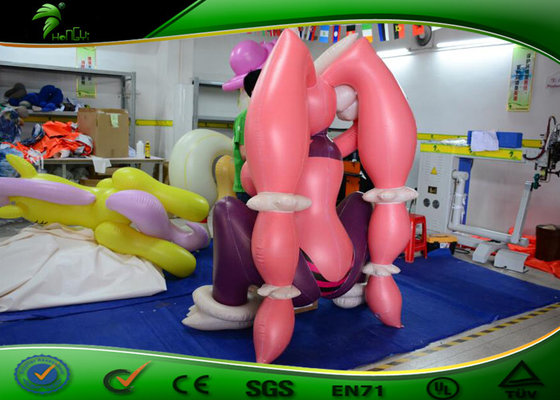 Customized Inflatable Red Sexy Girl / Sex Inflatable Bunny Doll Cartoon
