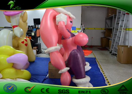 Sex Cartoon Inflatable Girl / Gaint Inflatable Pink Sexy Girl For Sale