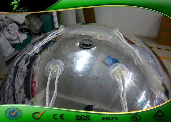 2m Helium Reflective Light Air Ball , Colorful Inflatable Advertising Air Balloon