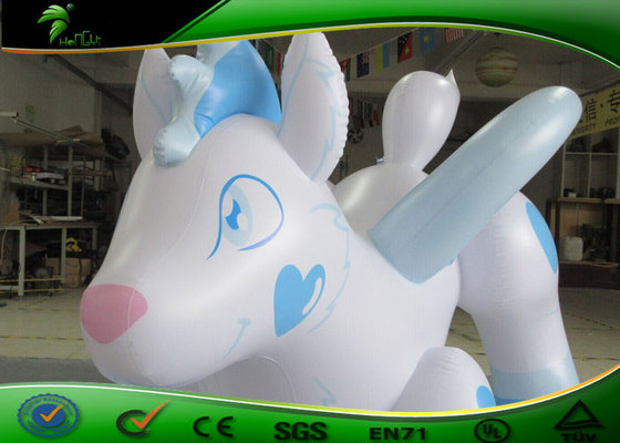 Dragon Inflatable Cartoon Characters UV Printing Advertising EN71 Certificate