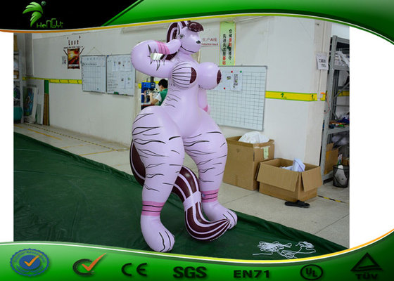 3 m Inflatable Animal Sex Toys With PVC  ,  Inflatable Giant Cat For Decoration