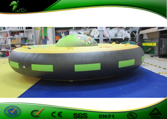 Promotion PVC Amazing Inflatable Advertising Balloon 2 m Tall UFO Shape OEM