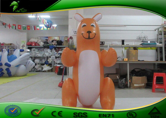 Lovely 1.5M Inflatable Cartoon Characters Little Inflatable Kangaroo Kids Toys