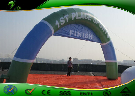 Commercial Inflatable Arches For Sport Standing White / Red / Blue / Green
