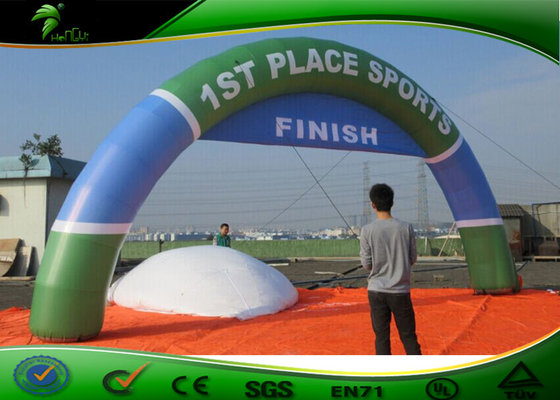 Commercial Inflatable Arches For Sport Standing White / Red / Blue / Green