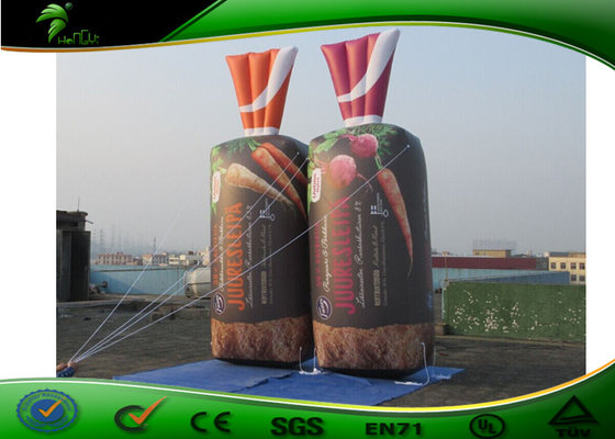 0.18mm PVC Advertising Inflatable Bag , Outdoor Advertising Air Balloons For Event