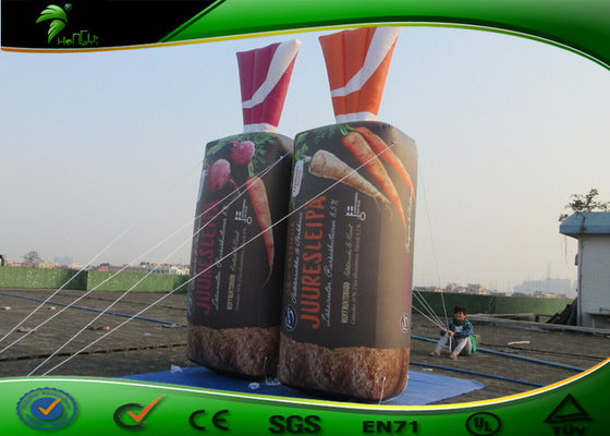0.18mm PVC Advertising Inflatable Bag , Outdoor Advertising Air Balloons For Event