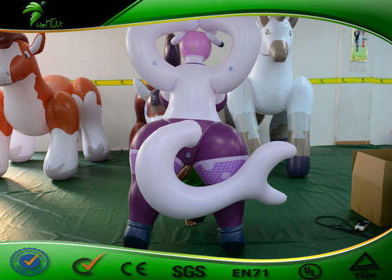 Inflatable Anime Cartoon Toys / Inflatable Sex Girl For Man Double Pvc0.4mm Layers
