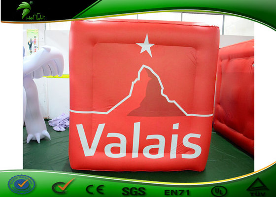 Promotional Inflatable Advertising Products Square Balloon For Entertainment Center