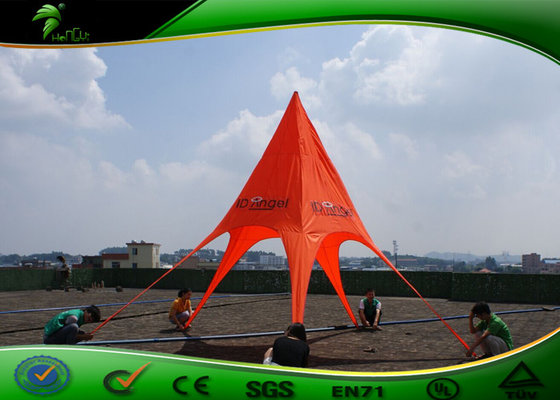 Durable Waterproof Camping Tent With Printing Outdoor Activity Portable Canopy Tent