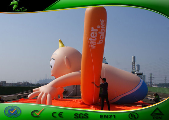 Giant Advertising Inflatable Water Toy Balloon Baby For Water Game 5m - 10m