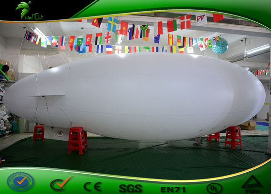 Large Inflatable Advertising Blimps 0.18mm Pvc Inflatable Airplane / Airship