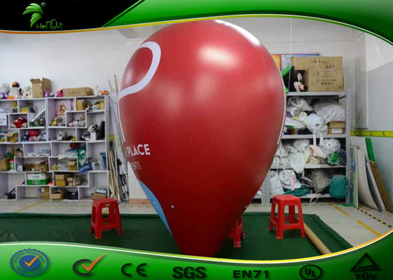 Customized Helium Inflatable Advertising Balloon Durable 1m - 6m ROHS Approval