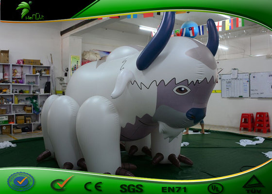 Air Tight Inflatable Cartoon Characters Cow Cartoon Waterproof / Fireproof