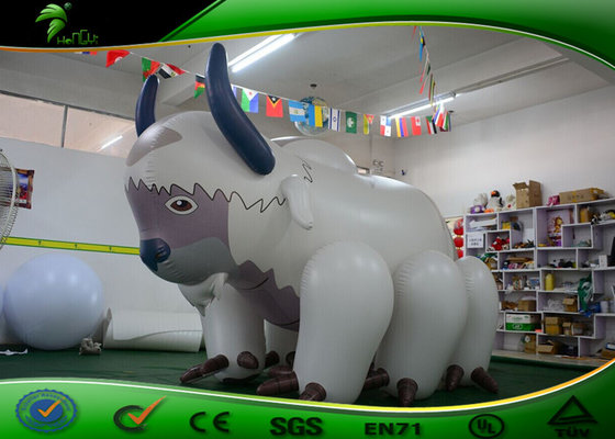 Air Tight Inflatable Cartoon Characters Cow Cartoon Waterproof / Fireproof