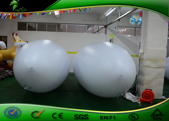 4m Long Customized RC Inflatable Blimp / Remote Control Inflatable Airship With PVC