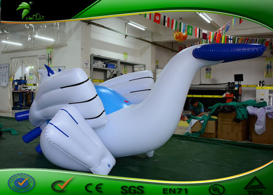 Advertising Character Model Type Giant Inflatable White Dragon Model For Sale