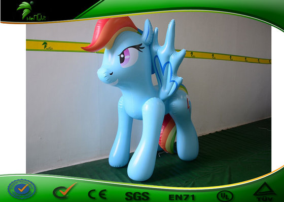 1.5M Blow Up Cartoon Characters Flying Little Horse Inflatable Toys For Kids