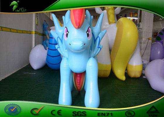 1.5M Blow Up Cartoon Characters Flying Little Horse Inflatable Toys For Kids