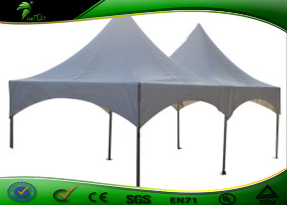 3 * 3M Outdoor White Folding Canopy Tent Durable Windproof For Trade Show / Wedding