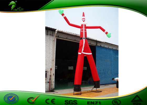 Christmas Clown Advertising 2 Legs Inflatable Advertising Man With Oxford Cloth