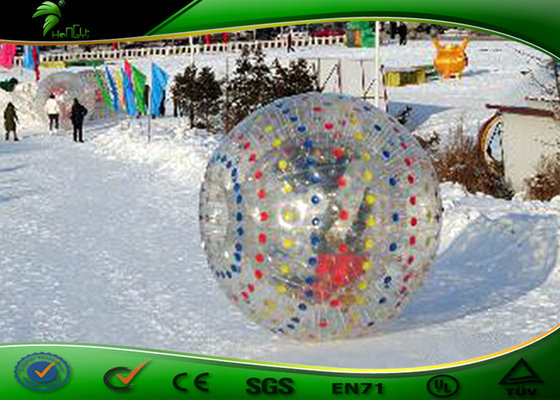 PVC / TPU Inflatable Advertising Balloons Person Inside Water Zorb Ball For Events