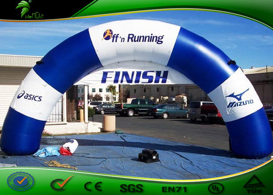 Semi Circle Inflatable Archway / Inflatable Finish Arch For Outdoor Racing Event