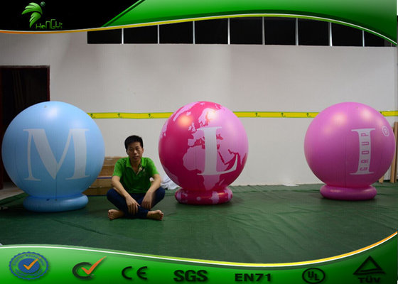 UV Printing Inflatable Helium Advertising Balloons Colorful With Swim Ring