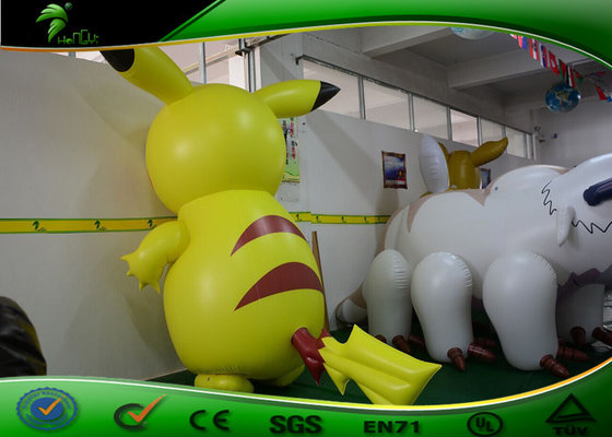 2m Tall Inflatable Cartoon Characters Pikachu Mascot Costume For Promotion