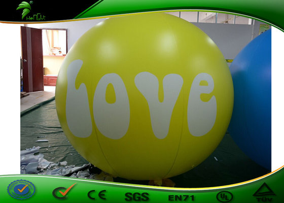 Decoration Inflatable Advertising Balloons / Giant Inflatable Ball For Humans